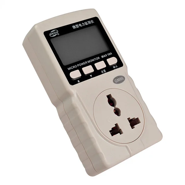 Gm86 Digital Lcd Electric Micro Power Meter Monitor - Buy Lcd Electric ...