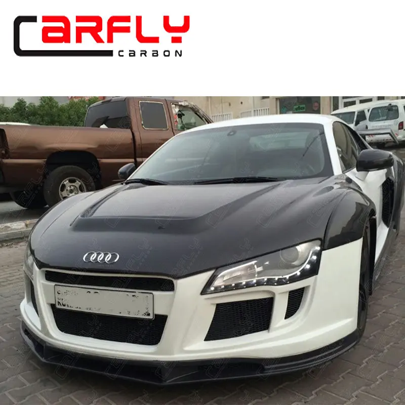 Carbon Fiber Hood for Audi R8 2017+ 1016 Style - High Intensity & Light ...
