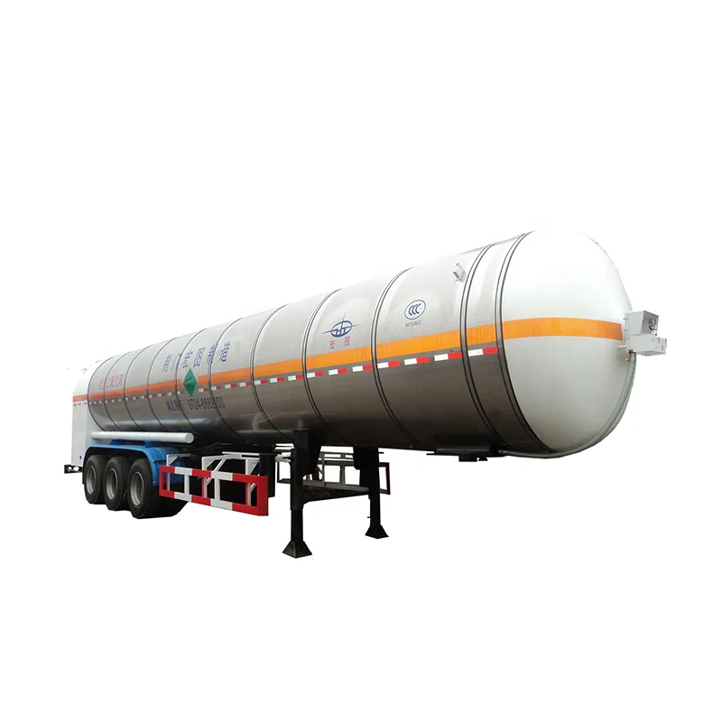 24.75tons 27.5m3 cryogenic liquid Carbon Dioxide LCO2 co2 tank semi ...