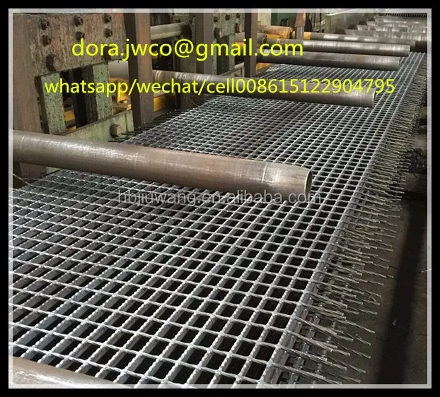 Galvanized Serrated 35x5,38x5 Metal Grating - Buy 35x5 Metal Grating ...