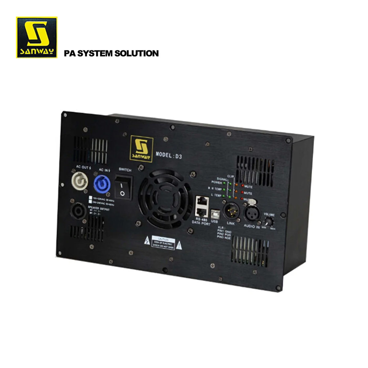 Alibaba.com: D3 3-Channel Class D Digital Amplifier Module for 4ohm ...