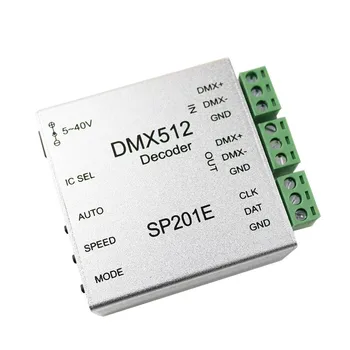 Rgb 5v/12v Dmx 512 Dmx Decoder Board Ws2812b/ws2811 Ic Dmx Led Rgb Controller Led Spi Converter ...