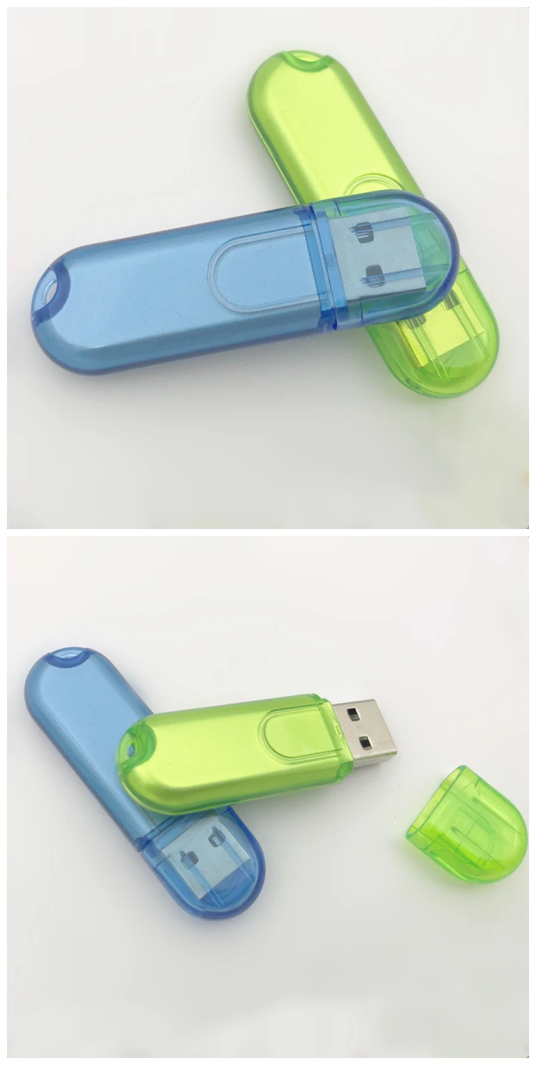 Free Print Logo Transparent Usb Thumb Drive With Keychain Hot Sale ...