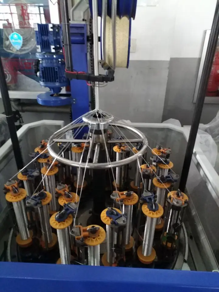 Automatic Vertical High Pressure Hydraulic Tube Braiding Machine