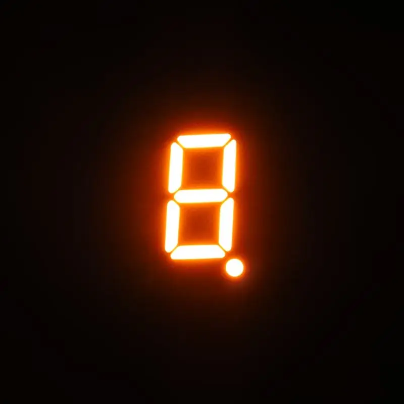 4 Inch Single Digit Red Color LED Display - Houkem-40011-a/bsr