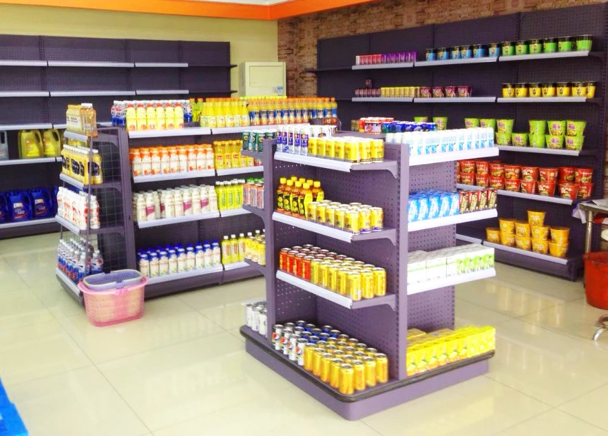 Featured Store Display Fixtures - Gondola Frames & Shelving