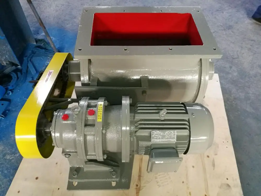 Direct Drive Air Rotary Sluice Feeder Self Cleaning Rotary Valve - Buy ...