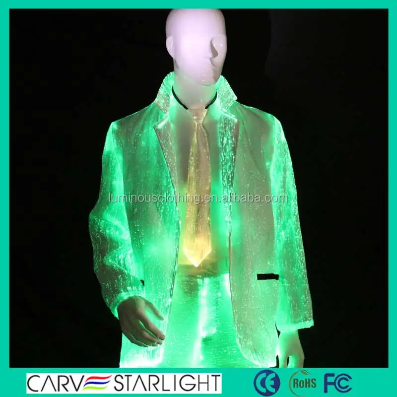 Alibaba.com: Luminous Prom Suit, LED Jacket with Fiber Optic Lighting ...