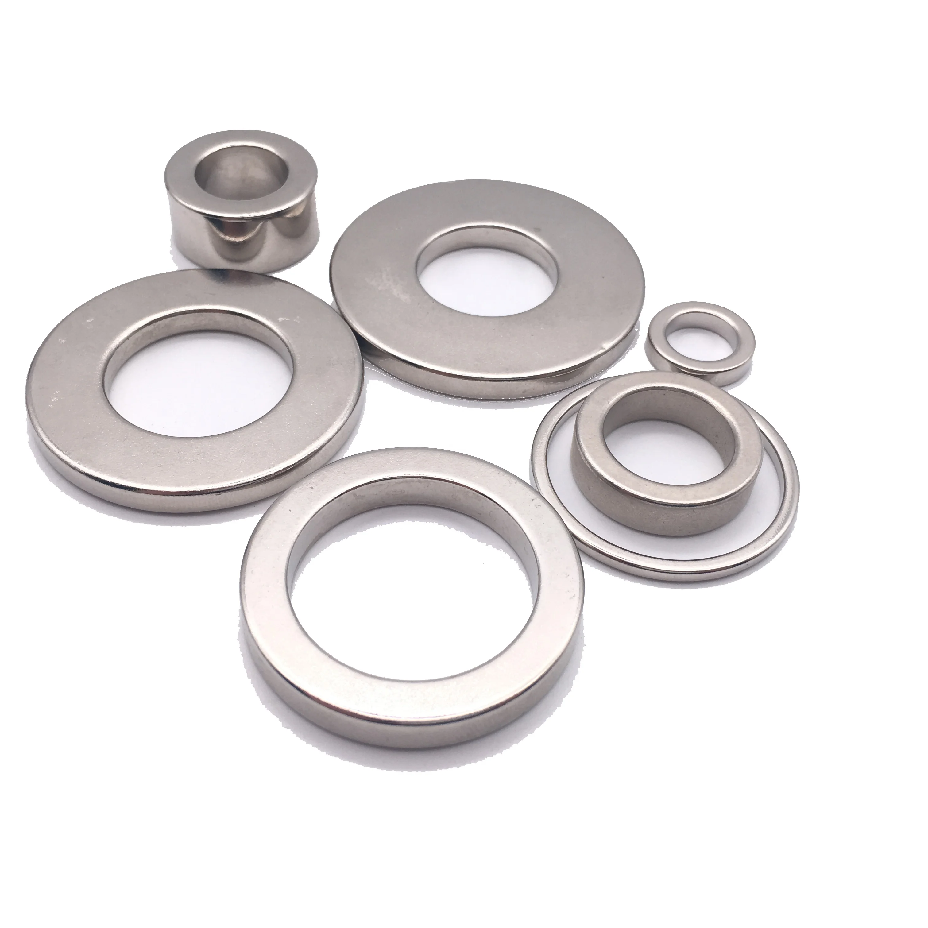 Powerful Countersunk Magnetic Disc Neodymium Magnets With Screw Hole ...