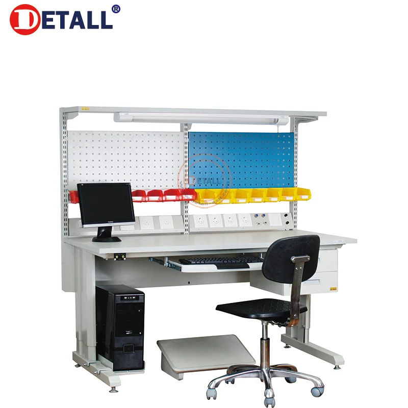 Detall Adjustable ESD electronic workbench with life time warranty Antistatic ESD Shanghai ...