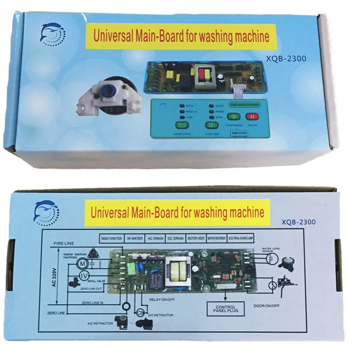 Universal Washing Machine Printed Circuit Board Pcba Electronic Card ...