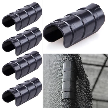 22/25/32mm Plastic Pipe Clamps Clips Greenhouse Panel Clips Steel Tube ...