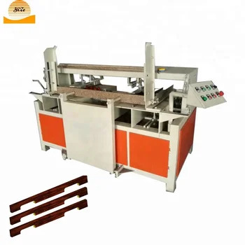 Automatic Double Head Wooden Pallets Notcher / Wood Grooving / Pallet Making Machine - Buy Wood ...