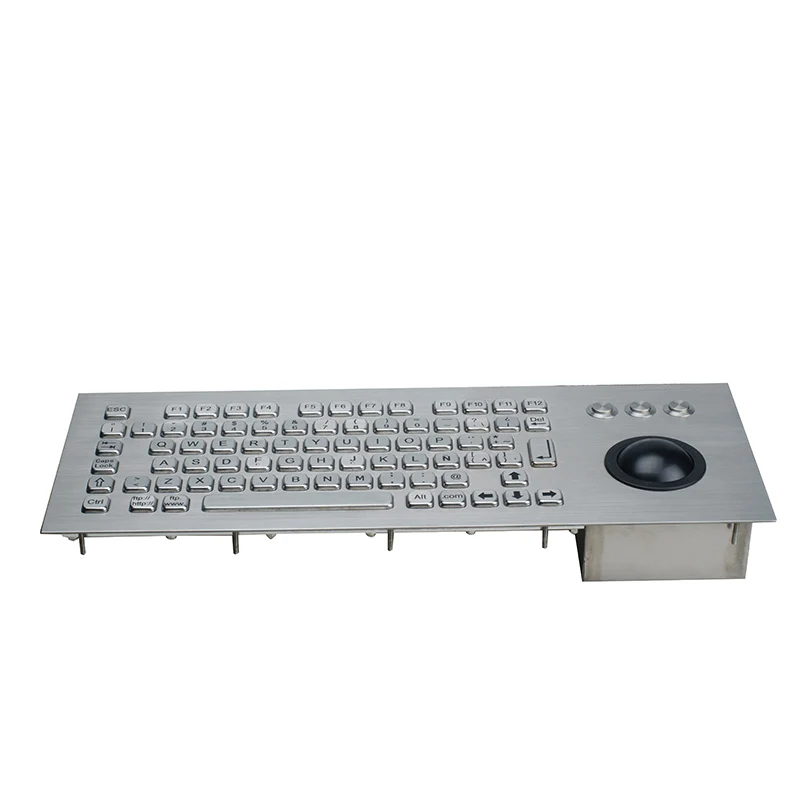 Standard Wired Industrial Keyboard With Mechanical Trackball - Buy ...