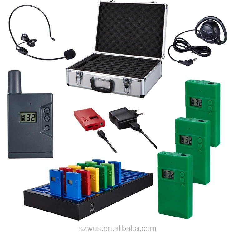 Wireless Tour Guide System Wus938u/audio Guides For Visiting Museum ...