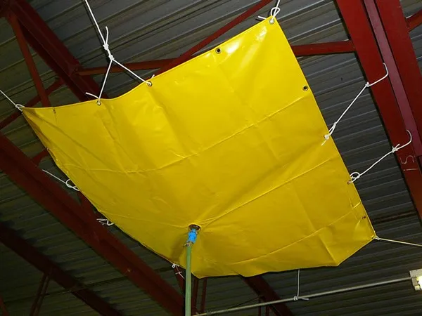 Pvc Tarp Leak Diverter With Clear Drainage Hose - Buy Leak Diverter ...