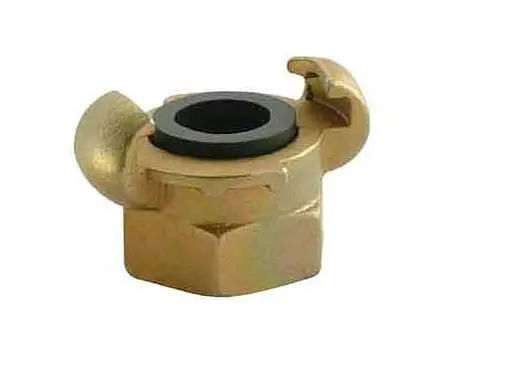 Plated 4-Lug Universal Female End Chicago Coupling for Air
