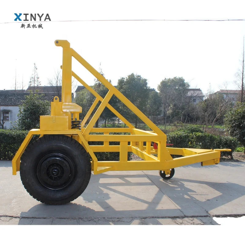 3 Ton Cable Reel Trailer With Hydraulic Lifting System For Cable Drum ...