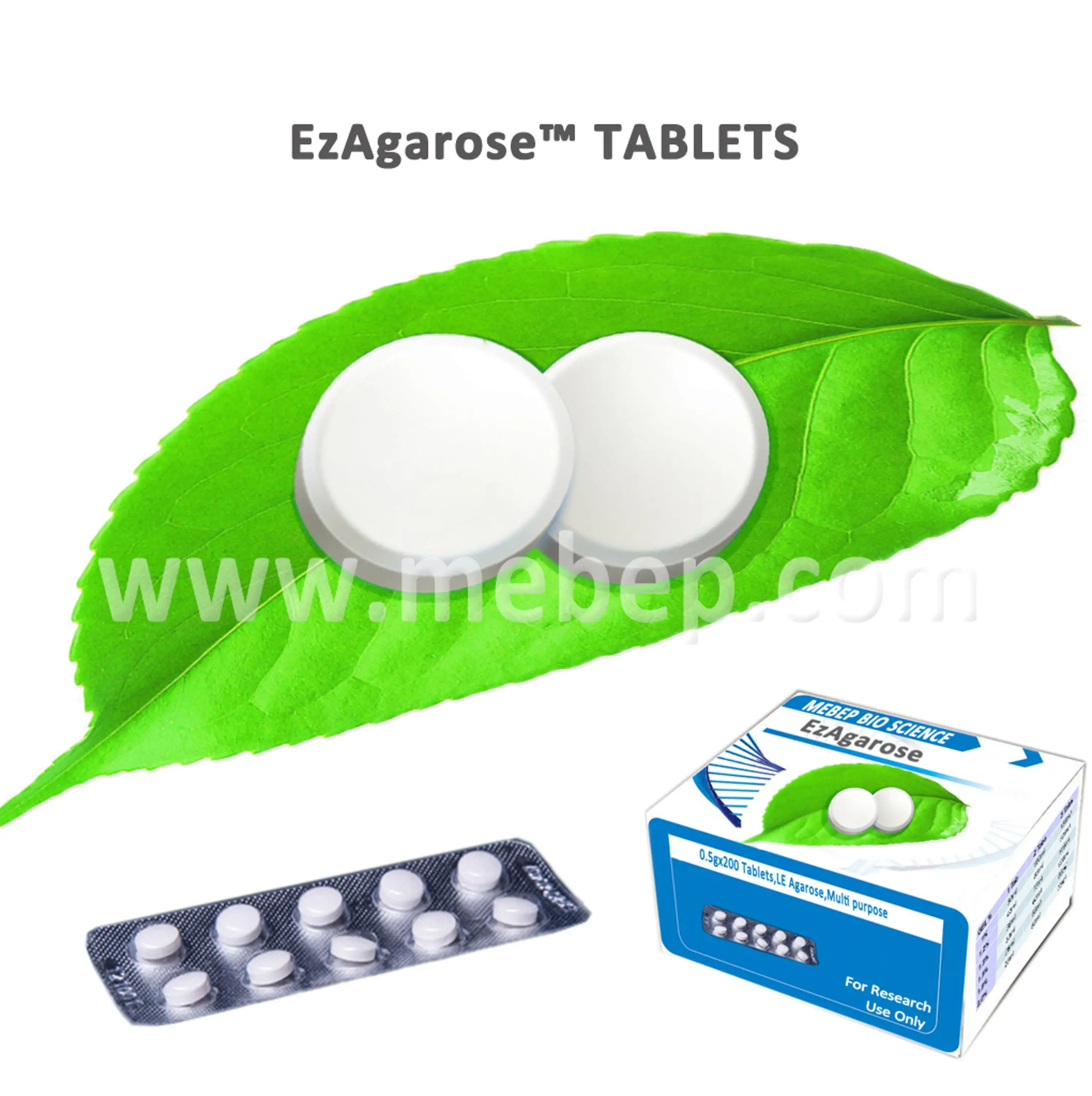 Le Agarose Tablets: Pre