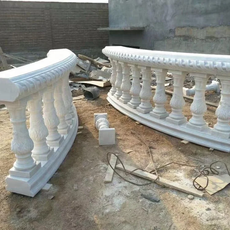 Stone Railing Travertine Balustrade Marble Baluster Granite ...