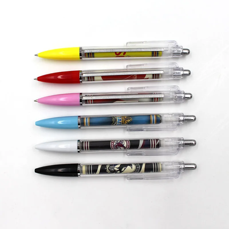 Customized Advertising Promotion Banner Pen with Roll Out Paper