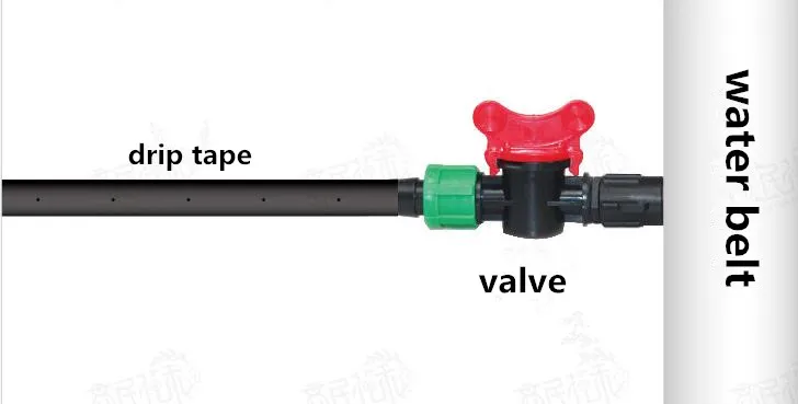 Plastic 16mm Drip Irrigation Mini Valve - Eco Friendly