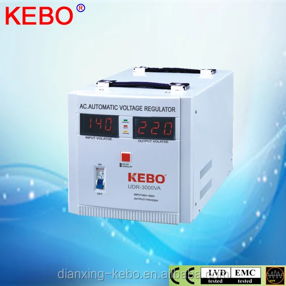 Kebo Ac.voltage Regulator 80~260v/110&220vac/3000va - Buy Kebo Ac ...