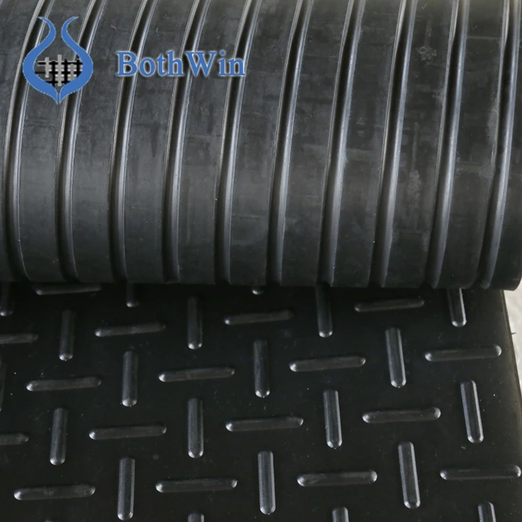Round Dot Cow Matting Farm Dairy Horse Flooring with Textured Surface ...