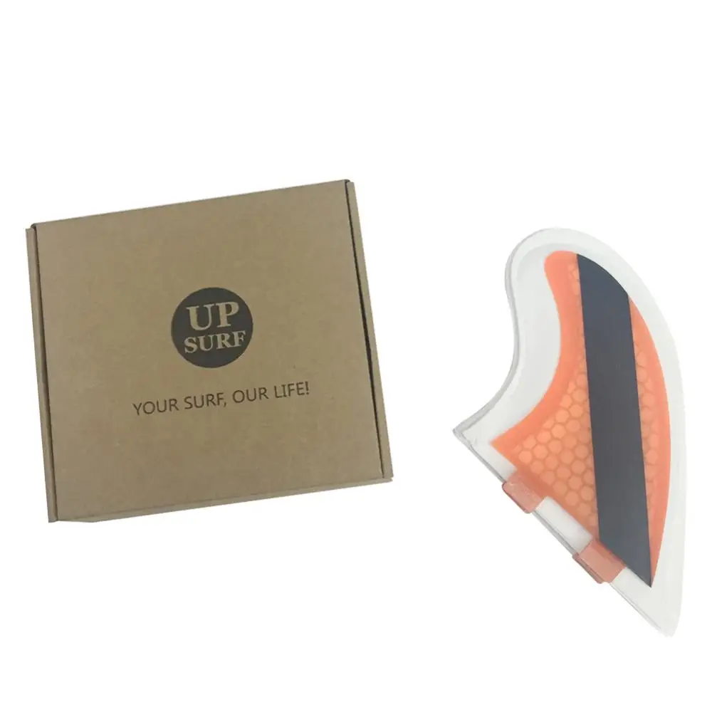 Upsurf Fcs Surf Fins Double Tabs Fins Fiberglass Honeycomb Surfboard ...