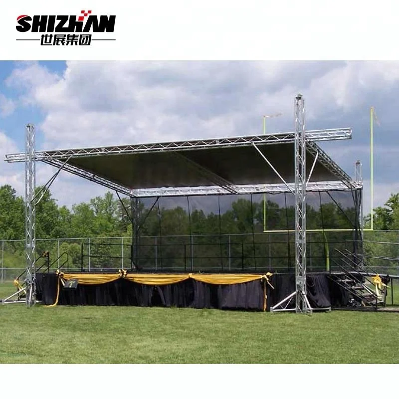 Truss System Concert Sound Aluminum Podium Truss Pillar