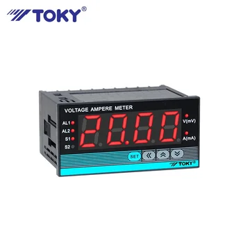 Toky Multi Channel Input Smart Ac And Dc Volt Meter Panel Meter Rs485 Current Ampere Metering 2 ...