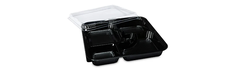 Disposable Plastic Take Away Fast Food Containers