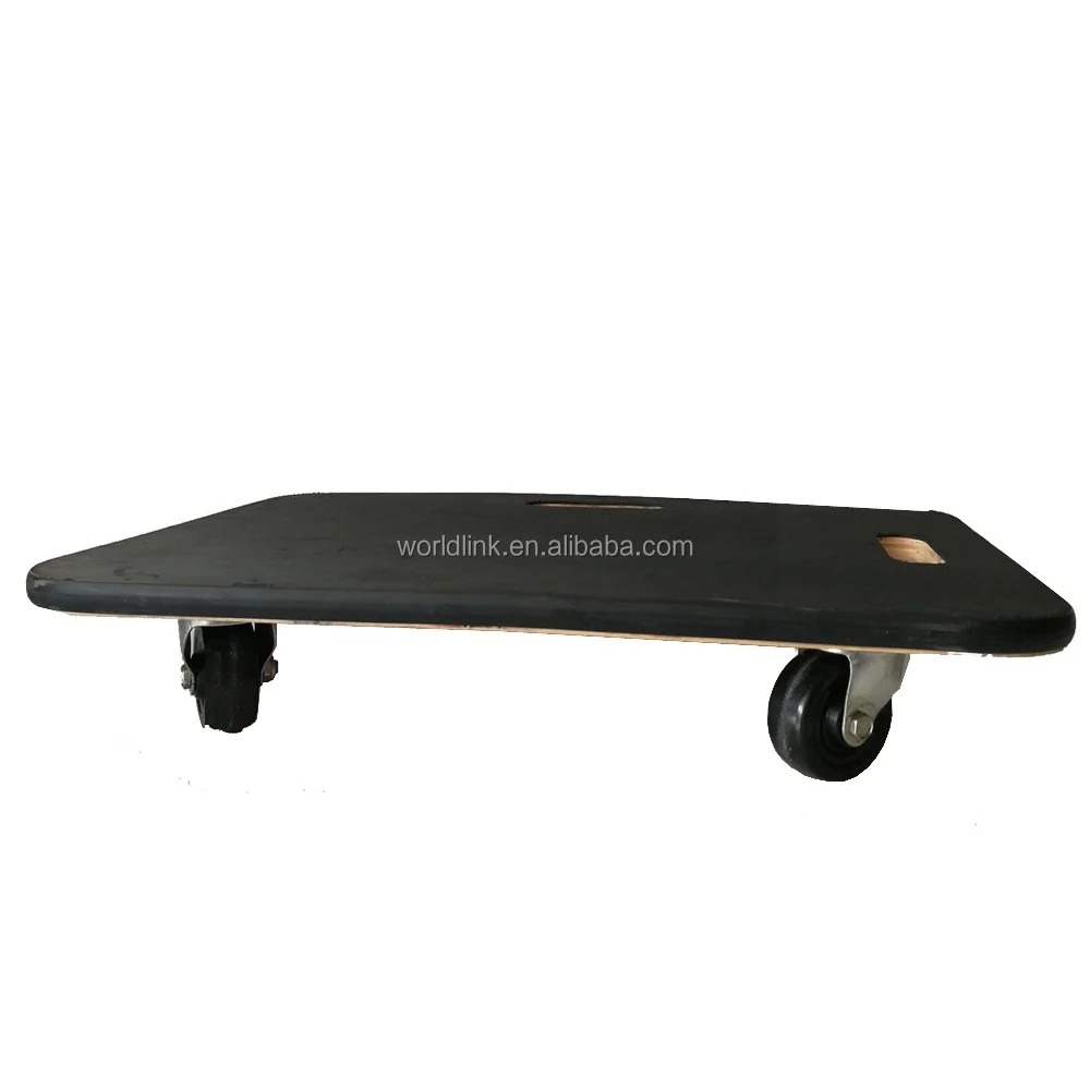 Four Wheels Moving Platform Plywood Dolly Pallet Skate for Cargo ...
