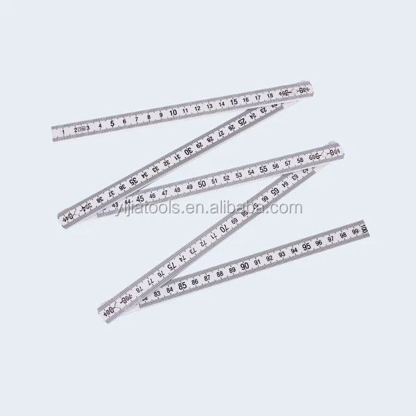 Yj-pfr-1m/5f Plastic Foldable Folding Ruler - Buy Folding Rule,Plastic ...