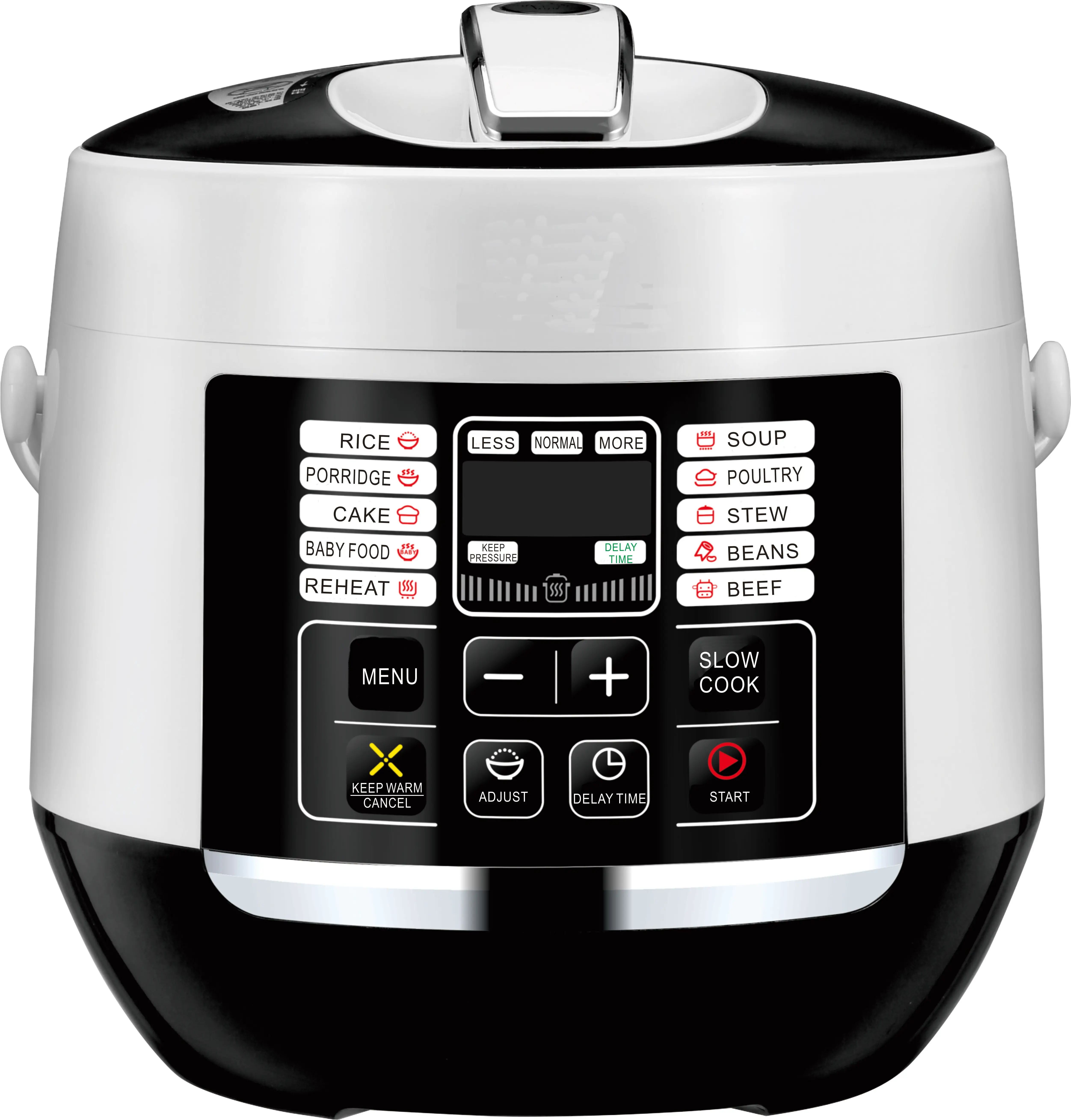 Factory Own Mould Small Electric Pressure Cooke Smart Multi Functions ...