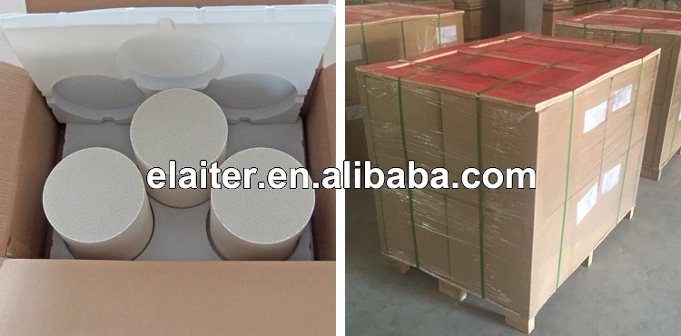 400 Cpsi 600 Cpsi 900 Cells Cordierite Honeycomb Ceramic Catalyst ...