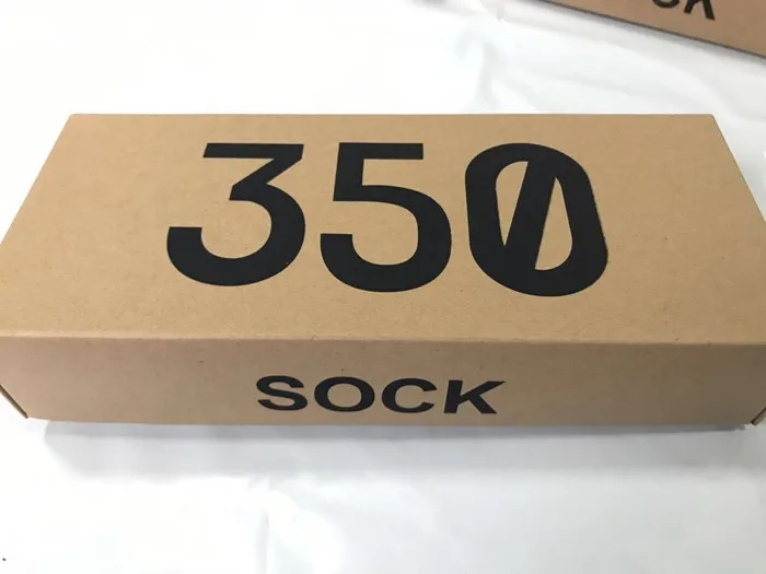 Top Grade High Quality Yeezy Boost 350 V2 Sneaker Socks With Box ...