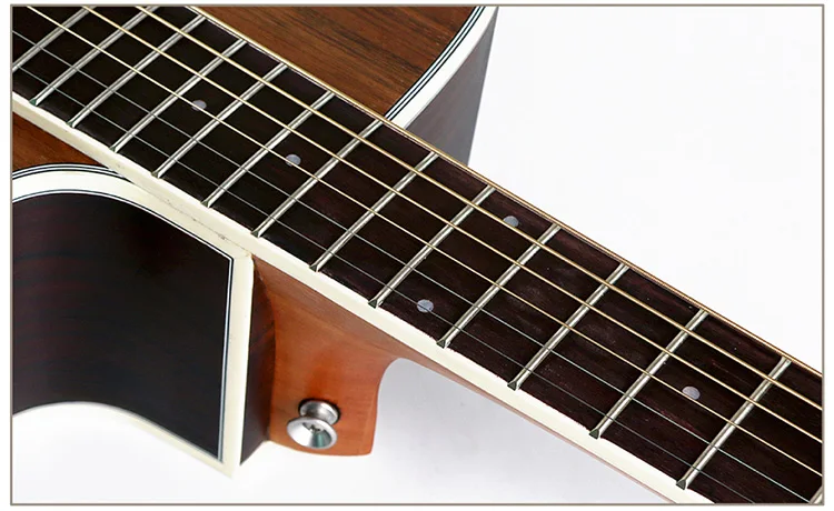 SMIGER Acoustic Electric Guitars - Walnut Body & Pickup