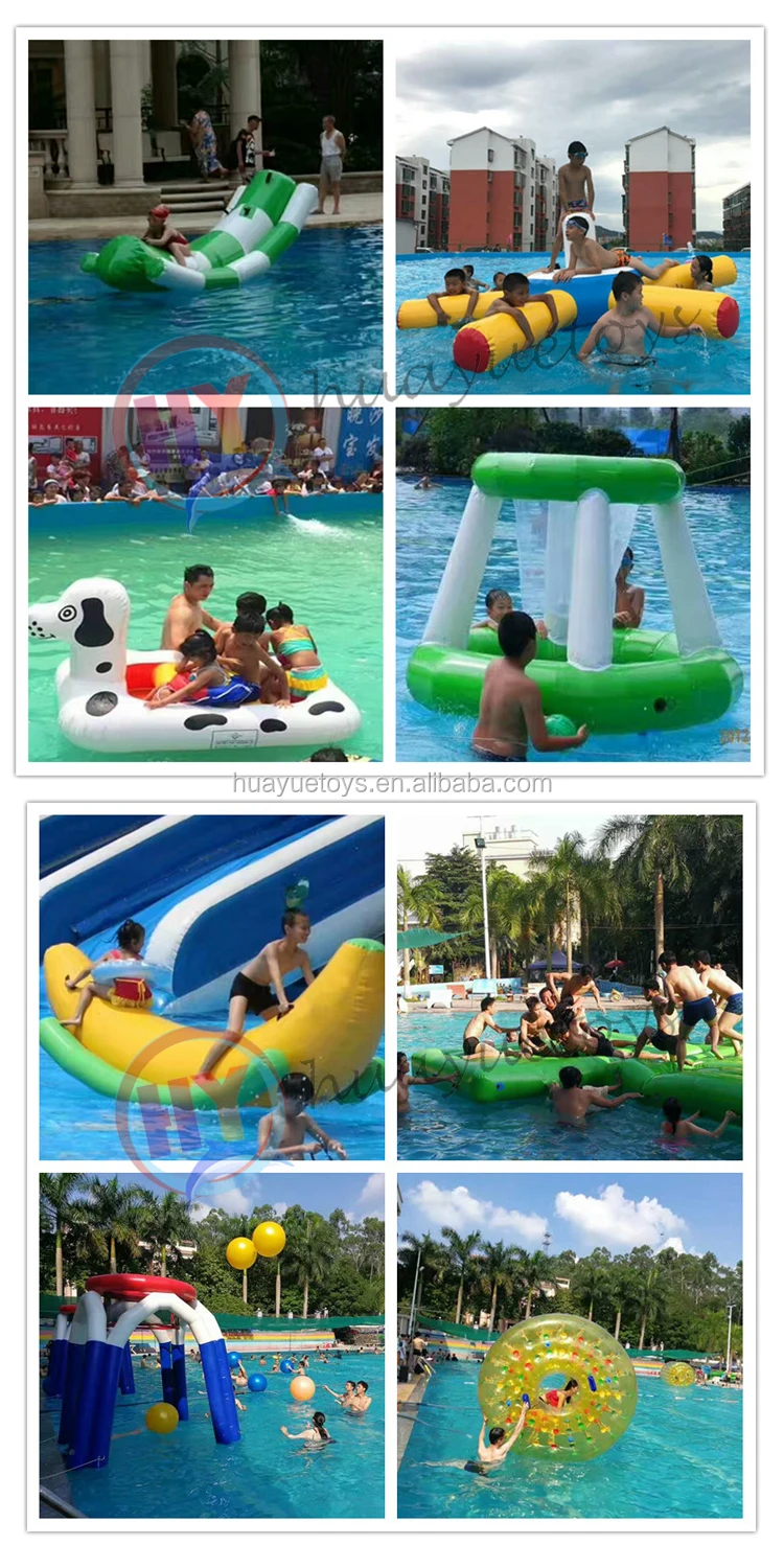 Team Building Inflatable Aqua Park - Durable & Customizable