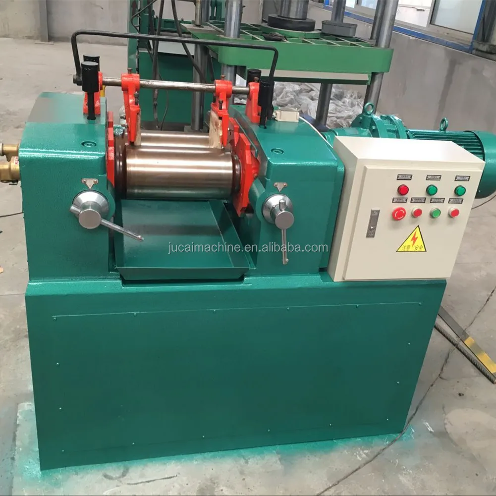 Laboratory Two Rolls EPDM SBR Rubber Mixing Mill 6 Inch