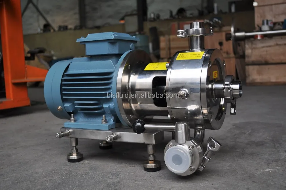 High Shear Dispersing Emulsion Pump for Liquid Chocolate Spread