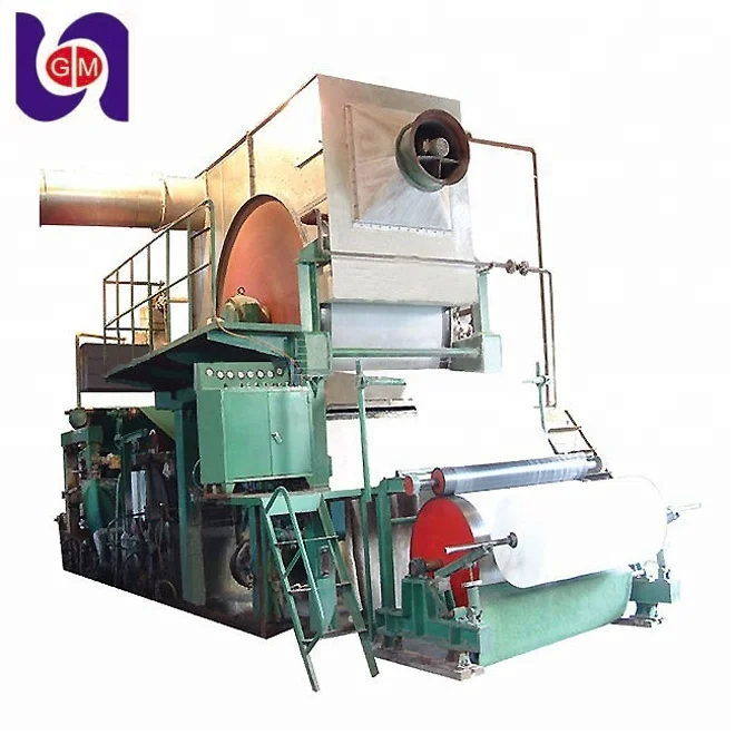 Paper Machine Cylinder Machine Recycled Paper Tissue Paper Machine ...