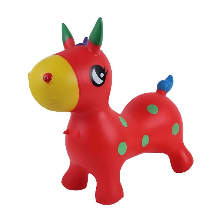 Alibaba.com: Middle Size Inflatable Animal Toys Jumping Donkey, PVC ...