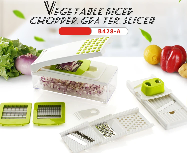 Manual Hand Easy Use Multifunctional Vegetable Cutter Slicer Vegetable ...