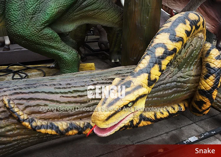 Zoo Park Life Size 3D Animal Statue Animatronic Panda Model