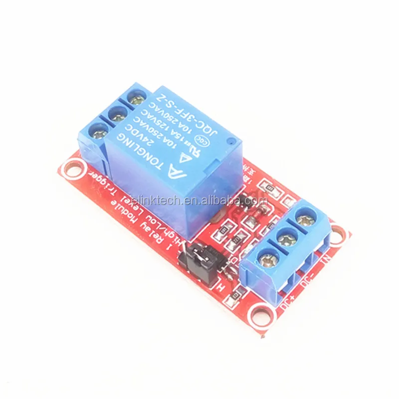 24v 1 Channel Relay Board 1 Channel Relay Module Support High And Low ...