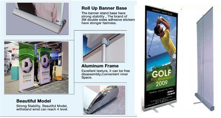 Retractable Banner - Portable Digital Printing Advertising