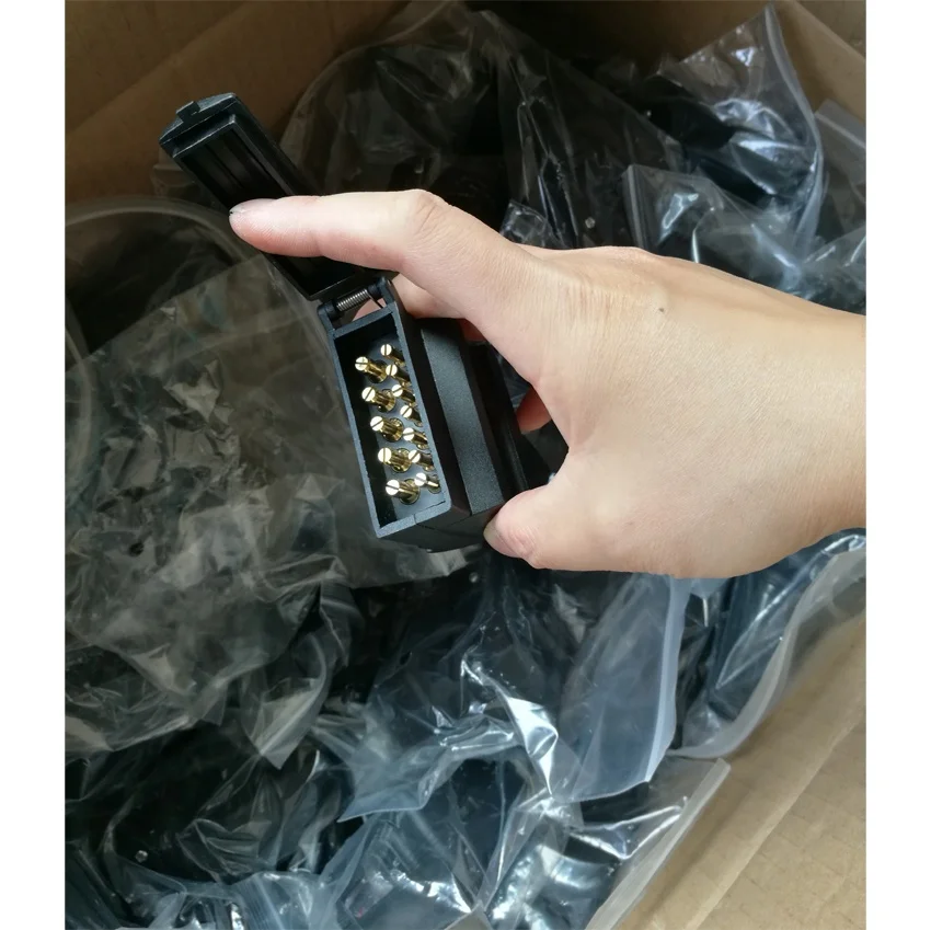OEM Truck Parts Australian Style 12Way Flat Trailer Plug With Cover to ...