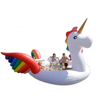 Big Unicorno Party Island 6 Person Float Matelas Flottant Piscine - Buy ...