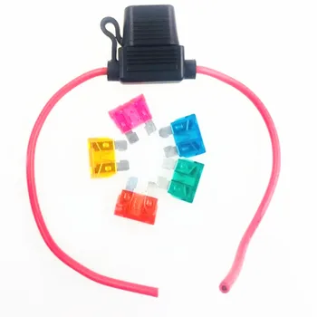 Car Hot Selling12v 20a 18 Gauge Wire Atc In-line Auto Fuse Holder - Buy ...